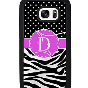 Zebra Dot Personalized Black Rubber Phone Case Compatible With Samsung Galaxy S23, S23+, S23 Ultra, S22, S22+, S22 Ultra, S21 FE, S21, S21+, S21 Ultra, S20 FE, S20 + Ultra, Note 20 Ultra,S10 S10e S10+