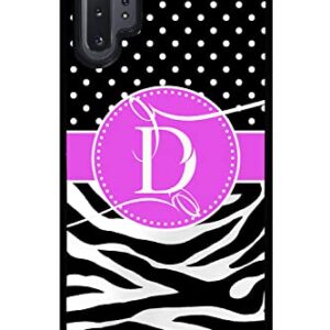 Zebra Dot Personalized Black Rubber Phone Case Compatible With Samsung Galaxy S23, S23+, S23 Ultra, S22, S22+, S22 Ultra, S21 FE, S21, S21+, S21 Ultra, S20 FE, S20 + Ultra, Note 20 Ultra,S10 S10e S10+