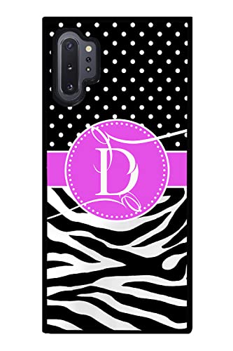 Zebra Dot Personalized Black Rubber Phone Case Compatible With Samsung Galaxy S23, S23+, S23 Ultra, S22, S22+, S22 Ultra, S21 FE, S21, S21+, S21 Ultra, S20 FE, S20 + Ultra, Note 20 Ultra,S10 S10e S10+