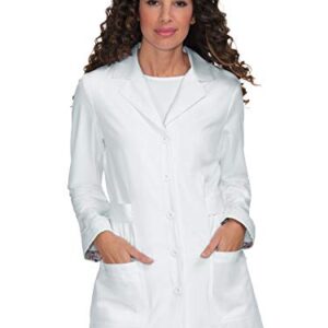 KOI 451 Women's Janice Scrub Labcoat White S