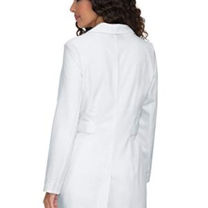 KOI 451 Women's Janice Scrub Labcoat White S