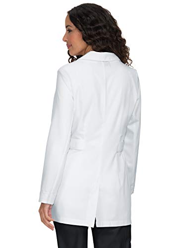 KOI 451 Women's Janice Scrub Labcoat White S