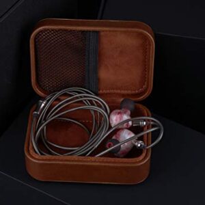 Linsoul TIN HiFi Portable PU Leather Storage Case for Tin Audio T2 T3 T2 PRO Earphones