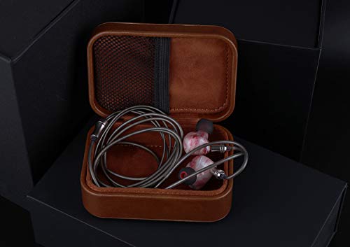 Linsoul TIN HiFi Portable PU Leather Storage Case for Tin Audio T2 T3 T2 PRO Earphones