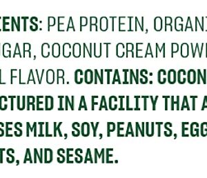 Vega Protein Made Simple Protein Powder, Vanilla - Stevia Free, Vegan, Plant Based, Healthy, Gluten Free, Pea Protein for Women and Men, 9.2 oz (Packaging May Vary)