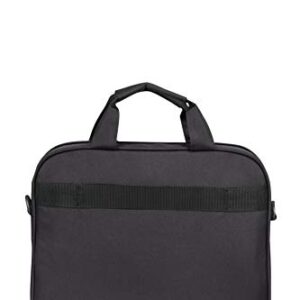 American Tourister Briefcase, Black (Black/Orange), S (13.3 Inch-14 Inch)