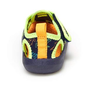 OshKosh B'Gosh Boys Aquatic Water Shoe Sandal, Navy/Multi, 9 Toddler