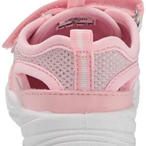 OshKosh B'Gosh Girls Selene Bump Toe Sandal, Light Pink, 5 Toddler