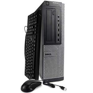 dell optiplex 990 desktop computer pc - intel quad core i5 3.1-ghz, 16gb ram, 1tb hard drive, dvd-rw drive, usb wifi adapter, windows 10 (renewed)