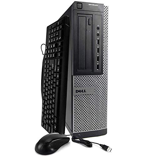 Dell OptiPlex 990 Desktop Computer PC - Intel Quad Core i5 3.1-GHz, 16GB RAM, 1TB Hard Drive, DVD-RW Drive, USB WiFi Adapter, Windows 10 (Renewed)