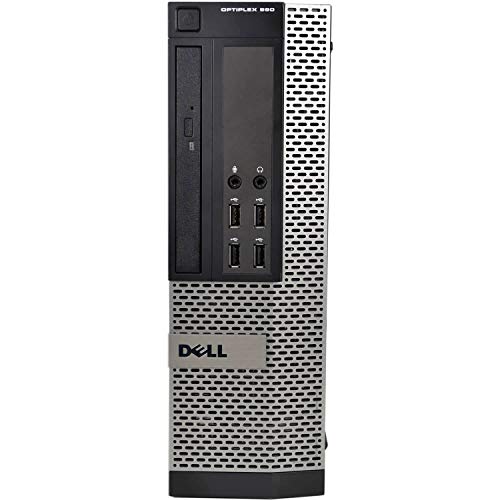 Dell OptiPlex 990 Desktop Computer PC - Intel Quad Core i5 3.1-GHz, 16GB RAM, 1TB Hard Drive, DVD-RW Drive, USB WiFi Adapter, Windows 10 (Renewed)