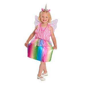 Early Learning Centre Dress Up Trunk Set, Size 4-6x, Kids Pretend Play Costumes and Accessories, Pink, Amazon Exclusive