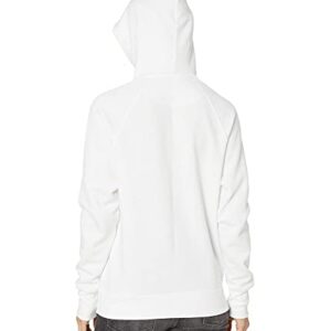 Champion womens Powerblend Fleece Hoodie, Script Logo Hooded Sweatshirt, White-y08113, X-Small US