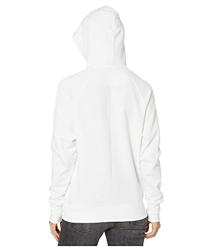 Champion womens Powerblend Fleece Hoodie, Script Logo Hooded Sweatshirt, White-y08113, X-Small US