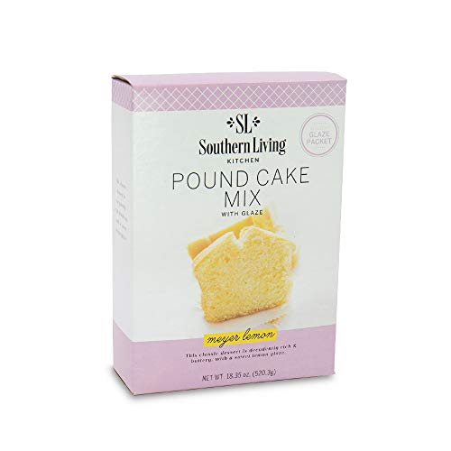 Gourmet Pound Cake Mix – Meyer Lemon Pound Cake Mix from Southern Living – Rich, Moist, Buttery, Tangy, Sweet Pound Cake with Glaze