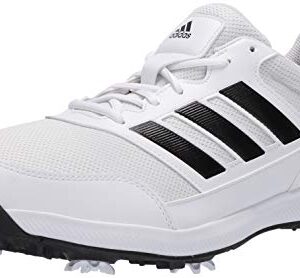 adidas mens Tech Response 2.0 Golf Shoe, Ftwr White/Core Black/Ftwr White, 9.5 Wide US