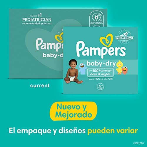 Pampers Baby Dry Diapers Size 3, 168 count - Disposable Diapers