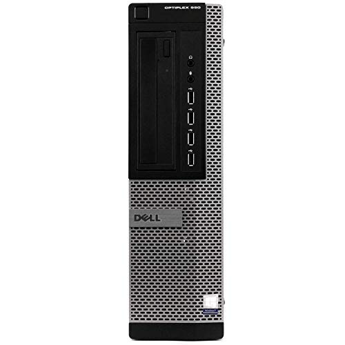 Dell Optiplex 990 Desktop PC Bundle with WiFi Adapter - Intel Quad Core i5 3.2GHz, 16GB RAM, 1TB HDD, DVD-RW, Windows 10 Pro, WiFi Adapter, 17 Inch LCD, Keyboard, Mouse (Renewed)