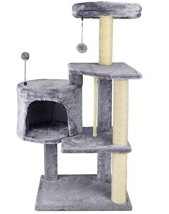 tinweius 01a cat tree scratching toy activity centre cat tower furniture scratching post