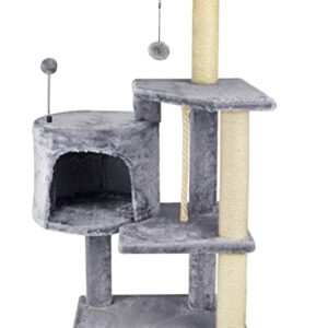 TINWEIUS 01A Cat Tree Scratching Toy Activity Centre Cat Tower Furniture Scratching Post