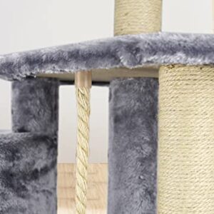 TINWEIUS 01A Cat Tree Scratching Toy Activity Centre Cat Tower Furniture Scratching Post