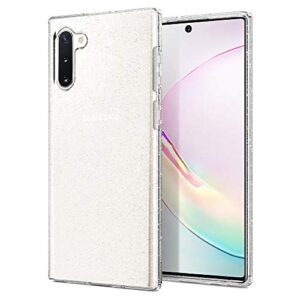 spigen liquid crystal glitter designed for samsung galaxy note 10 case (2019) - crystal quartz