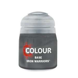 games workshop citadel pot de peinture - base iron warrior