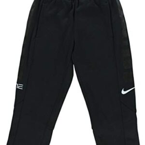 Nike Boy's Elite Therma Technical Training Pants Black 4, Color: Core Black/Midnight Black/White-Black