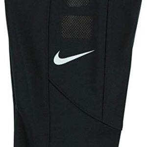 Nike Boy's Elite Therma Technical Training Pants Black 4, Color: Core Black/Midnight Black/White-Black