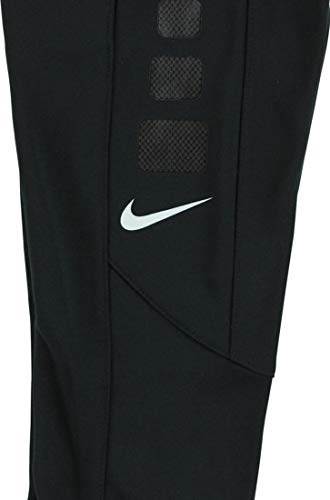 Nike Boy's Elite Therma Technical Training Pants Black 4, Color: Core Black/Midnight Black/White-Black