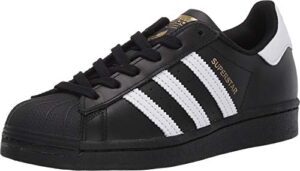 adidas originals mens superstar deprecated sneaker, black/black/black, 9 us