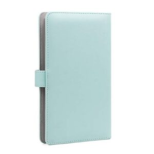 96 Pockets Mini Film Photo Album Book for Fujifilm Instax Mini LiPlay 9 8 7s 70 90 Link Instant Camera 3 Inch Polaroid Picture Name Card Holder (Ice Blue)