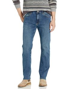 lee men's extreme motion regular straight jean cromwell 36w x 32l