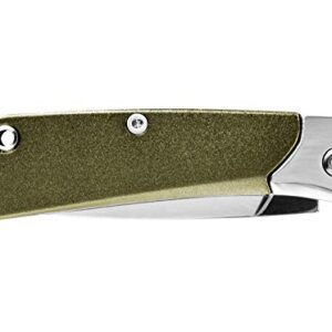 Gerber Gear 31-003719 Wingtip Compact Folding Pocket Knife, 2.5 Inch Fine Edge Blade, Green