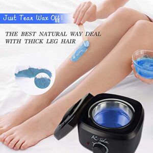 Wax Warmer, 18 in 1 Hair Removal At Home for Bikini, Eyebrow, Legs, Face, Legs