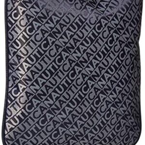 Nautica womens Lakeside Signature Jaquard North South Crossbody Bag Cross Body, Indigo, One Size US