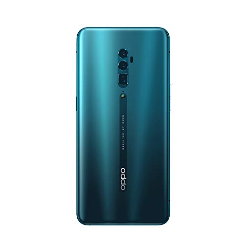 OPPO Reno 10x Zoom Dual-SIM 256GB / 8GB RAM (GSM Only, No CDMA) Factory Unlocked 4G/LTE Smartphone - International Version (Ocean Green)