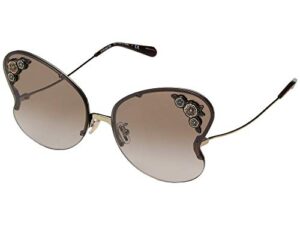 coach l1096 hc7103 sunglasses 9331b8-64 -, brown gradient hc7103-9331b8-64