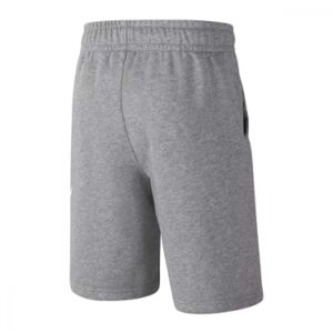 Nike Boy's Sportswear Club + HBR Fleece Shorts (Big Kids) Carbon Heather/Smoke Grey XL (18-20 Big Kid)