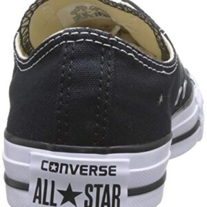 Converse Unisex Chuck Taylor All Star Low Top Sneaker Black/White 9 Women/7 Men