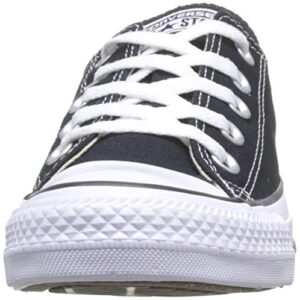 Converse Unisex Chuck Taylor All Star Low Top Sneaker Black/White 9 Women/7 Men