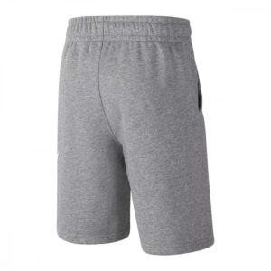 Nike Boy's Sportswear Club + HBR Fleece Shorts (Big Kids) Carbon Heather/Smoke Grey MD (10-12 Big Kid)