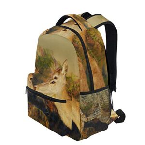 BAIHUISHOP King Lion Backpacks Travel Laptop Daypack School Bags for Teens Men Women