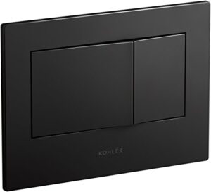 kohler 8857-bl toilet fitting, matte black