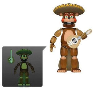 funko action figures: five nights at freddy's pizza simulator - el chip, multicolor