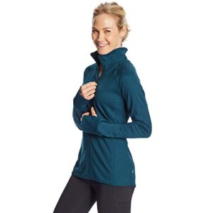 C9 Champion Women's Full Zip Cardio Jacket, Jetson Blue, Medium