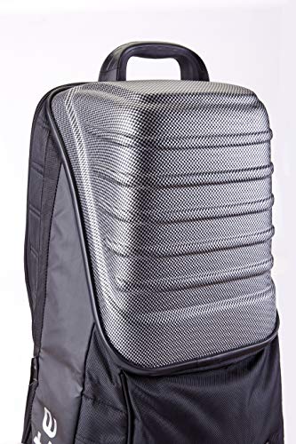 Samsonite "The Protector" Hardside And Softisde Golf Travel Bag With Shark Wheels, Waterproof Exterior, Black