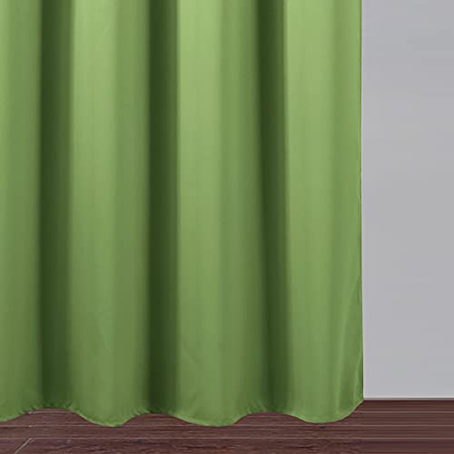 LEMOMO Light Green Blackout Curtains for Bedroom Room Darkening Curtains/Draperies 52 x 84 Inches Long Thermal Insulated Living Room Curtains Set of 2 Panels