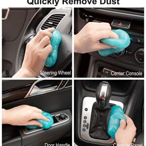 TICARVE Cleaning Gel for Car Detail Tools Car Cleaning Automotive Dust Air Vent Interior Detail Putty Universal Dust Cleaner for Auto Laptop Car Slime Cleaner