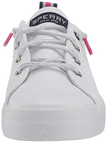 Sperry Crest Vibe Sneaker, White, 6 US Unisex Big Kid